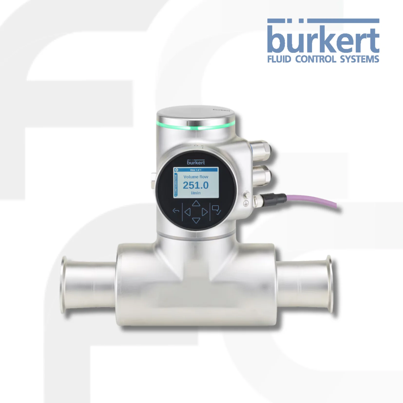 FLOWave SAW Flow meter Type 8098 เครื่องวัดอัตราการไหล Burkert - Facto ...